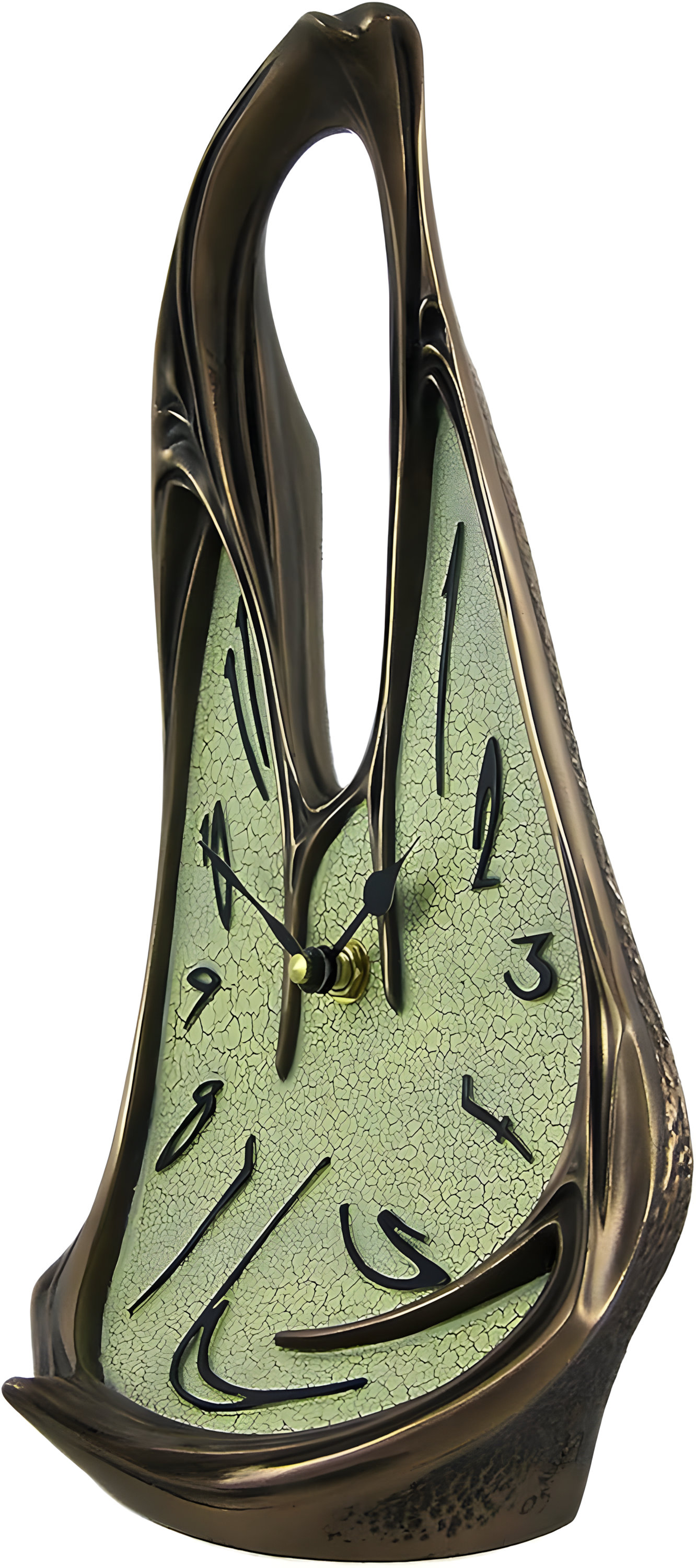 Wrought Studio™ Surrealist Melting Clock With Bronze Finish - Unique ...