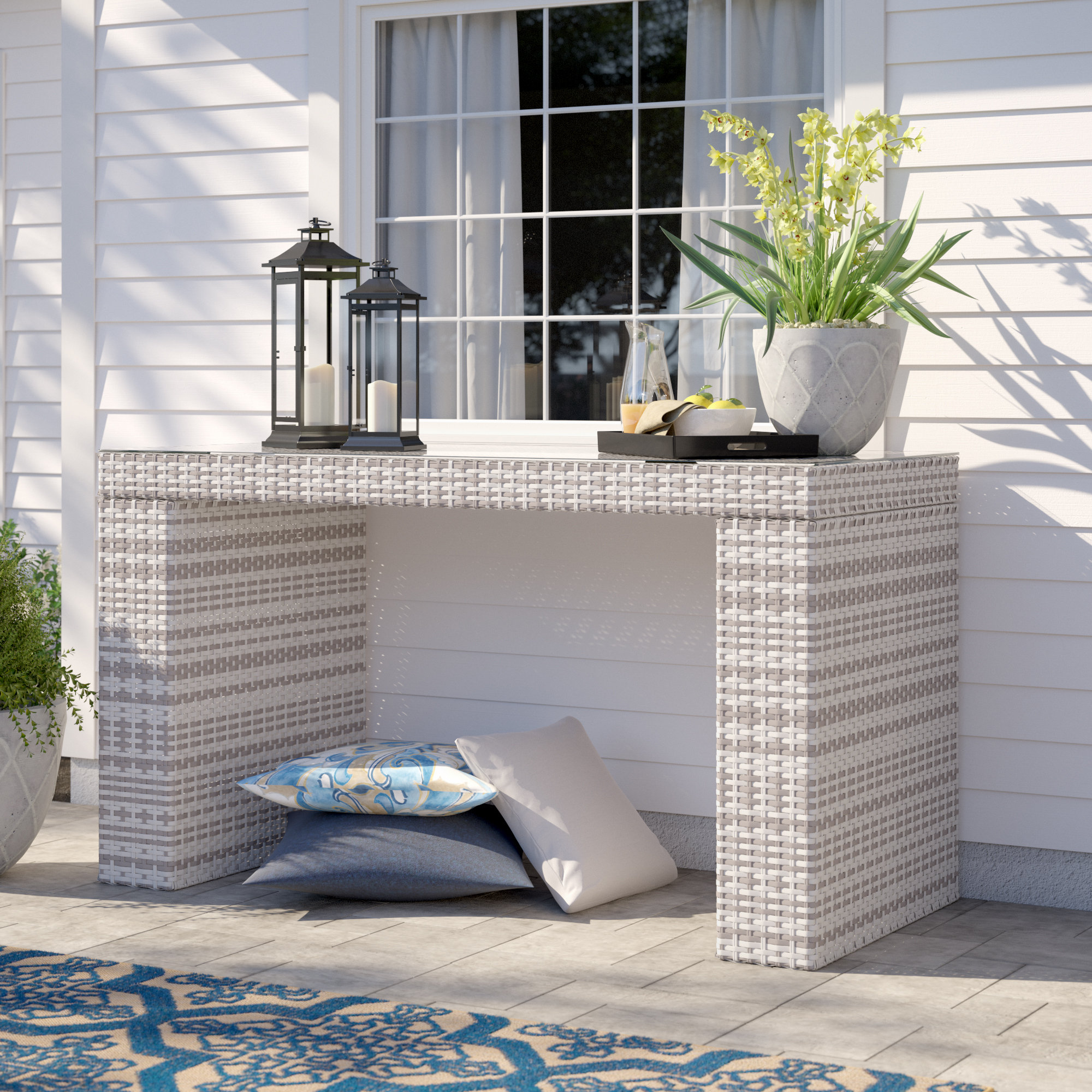 Beachcrest Home Bannister Bar Table & Reviews - Wayfair Canada