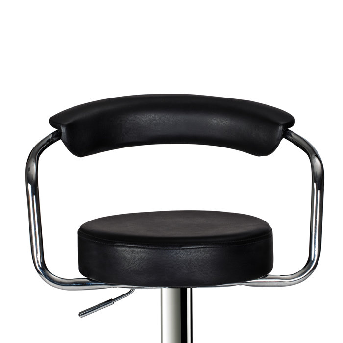 Ebern Designs Haveford Swivel Adjustable Height Stool & Reviews | Wayfair