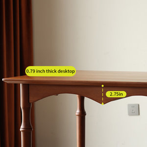 Canora Grey Shimara Solid Wood Dining Table | Wayfair