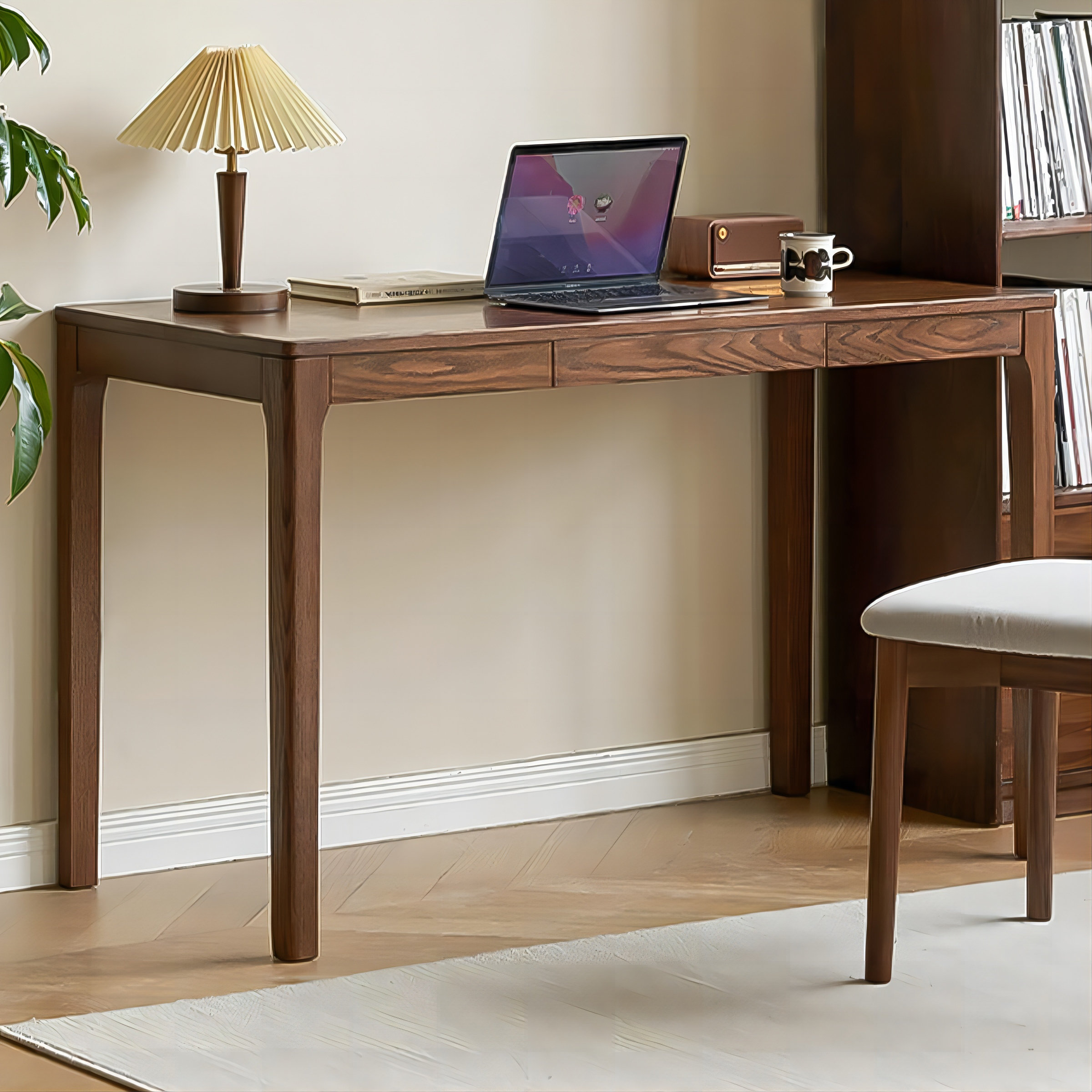 Latitude Run® Marshalene Rectangle Writing Desk | Wayfair