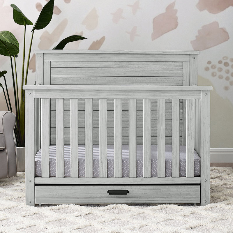 Simmons Kids Caden 6-In-1 Convertible Crib with Storage & Reviews | Wayfair