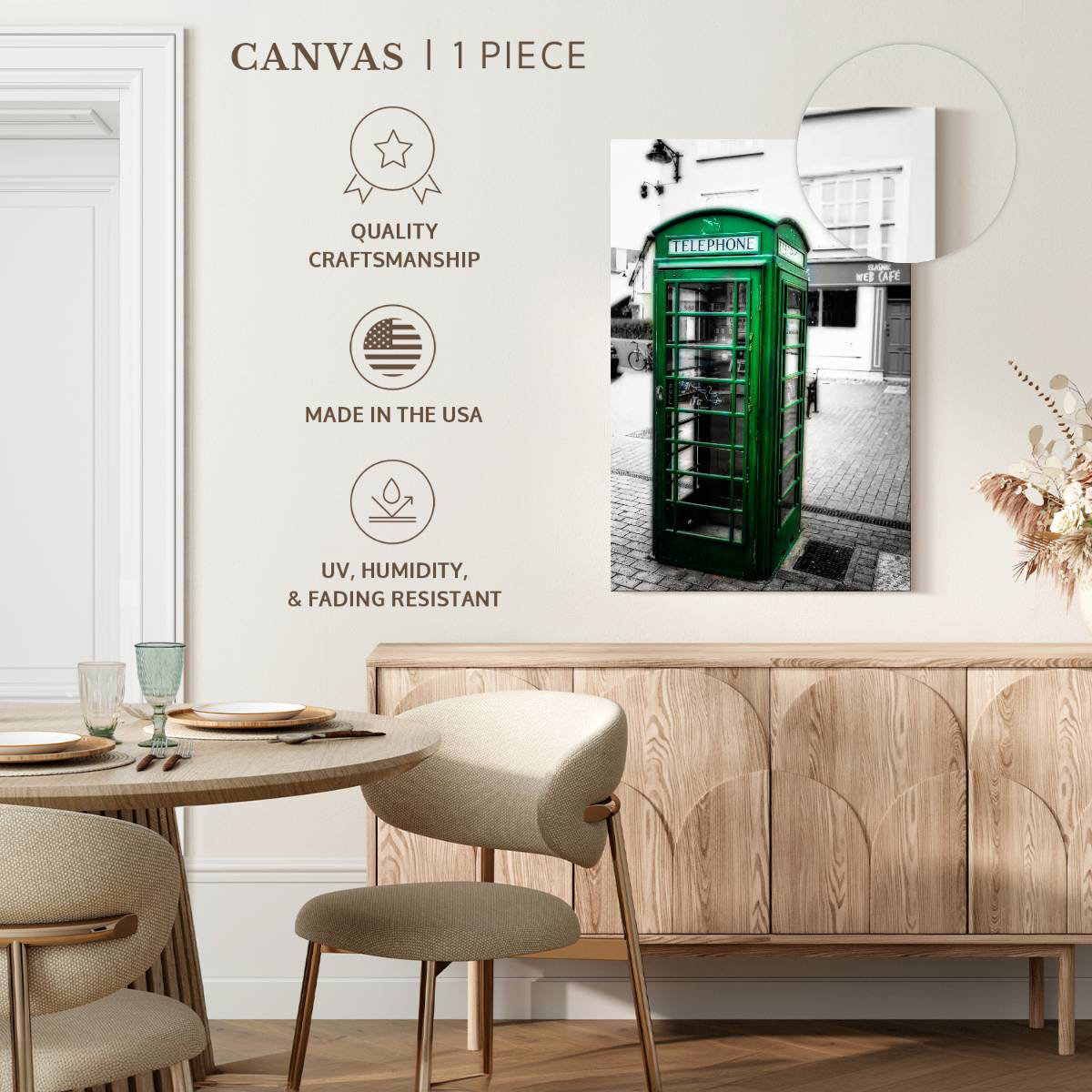 Elephant Stock Irish Phone Booth Kinsale County Cork | Wayfair