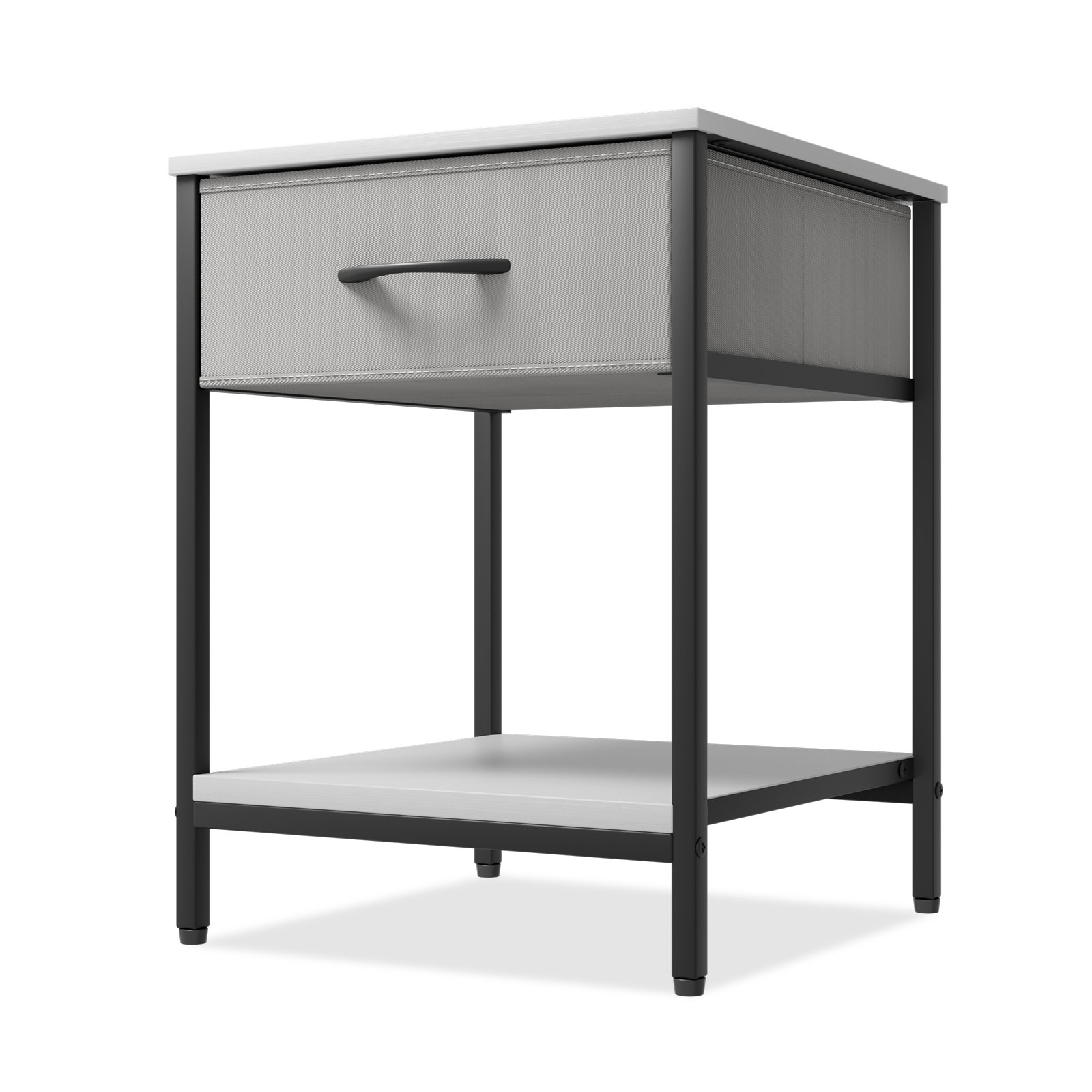 17 Stories Costanza 1 - Drawer Iron Nightstand | Wayfair