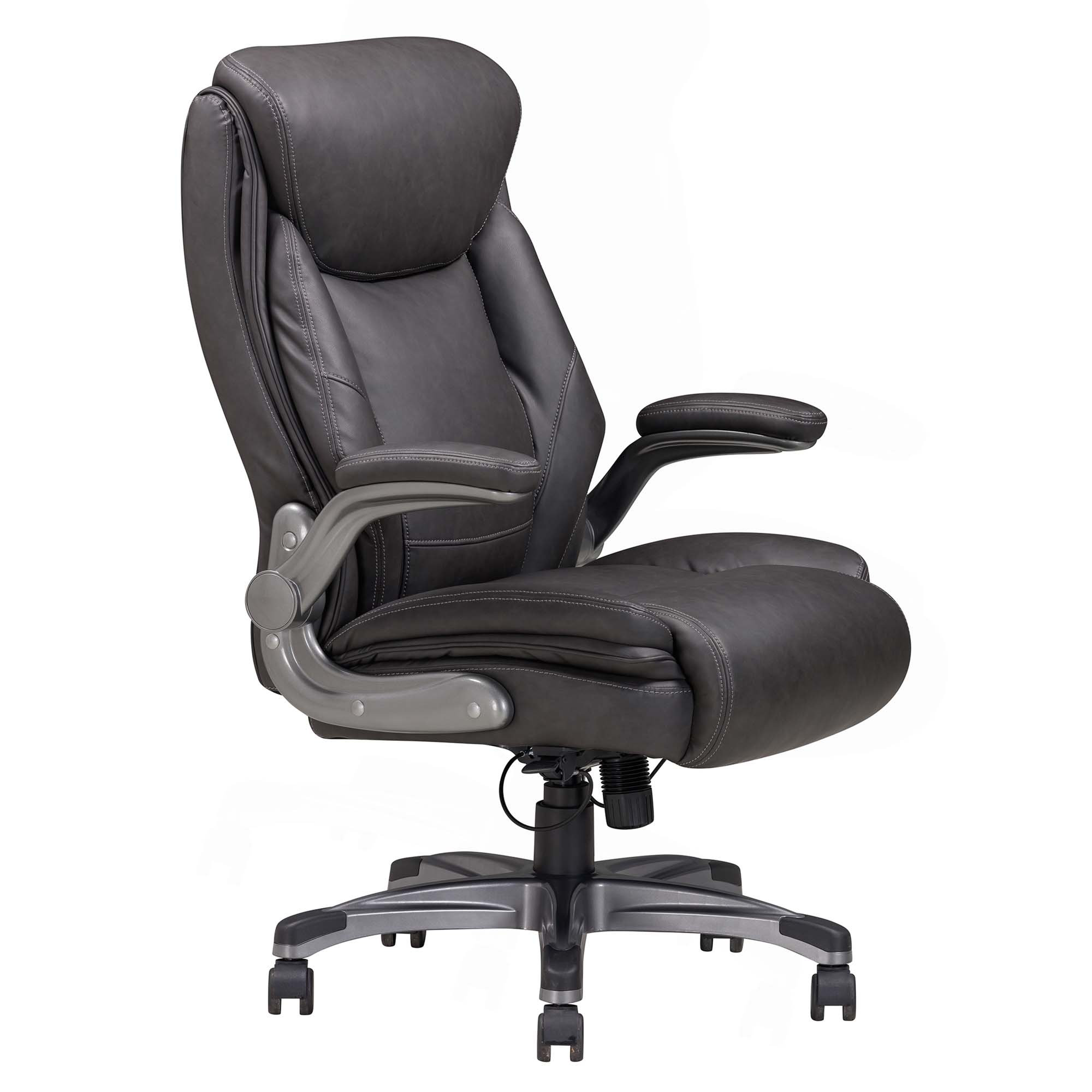 Hokku Designs Modern Ergonomic Office Executive Chair,Adjustable Bonded ...