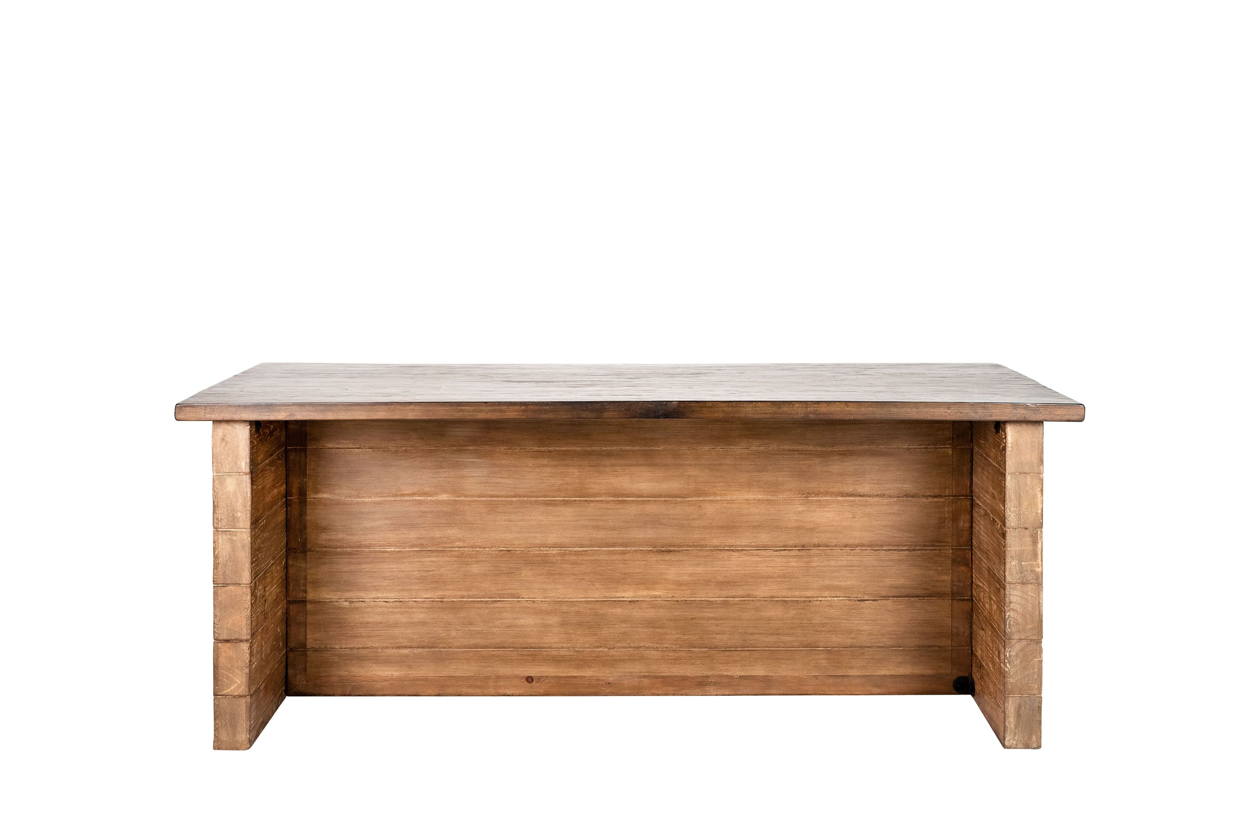Loon Peak® Josepa 90" Wide Counter Table, Java | Wayfair