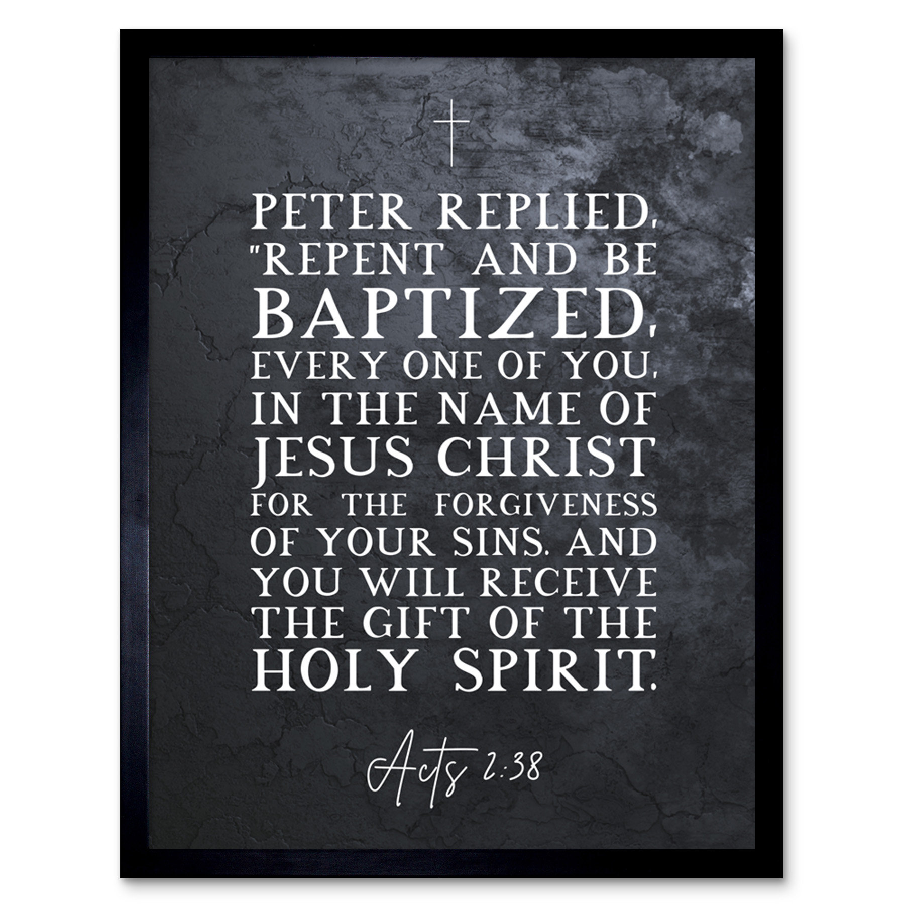 Maturi Acts 2:38 Repent And Be Baptized Gift Of The Holy Spirit ...
