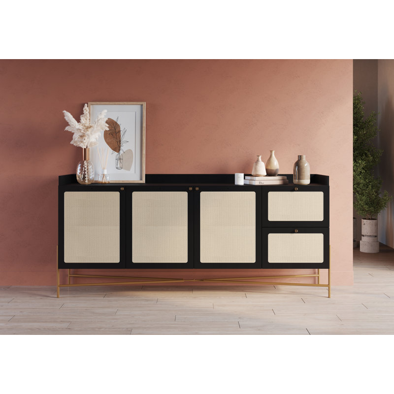 Mercer41 Talliah 72" Wide 2 Drawer Sideboard | Wayfair