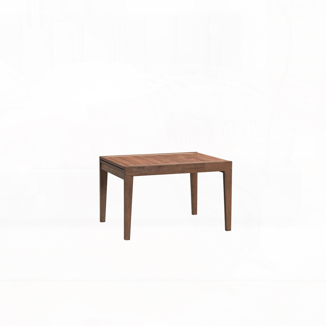 George Oliver Mayah Walnut Finish Dining Table | Wayfair
