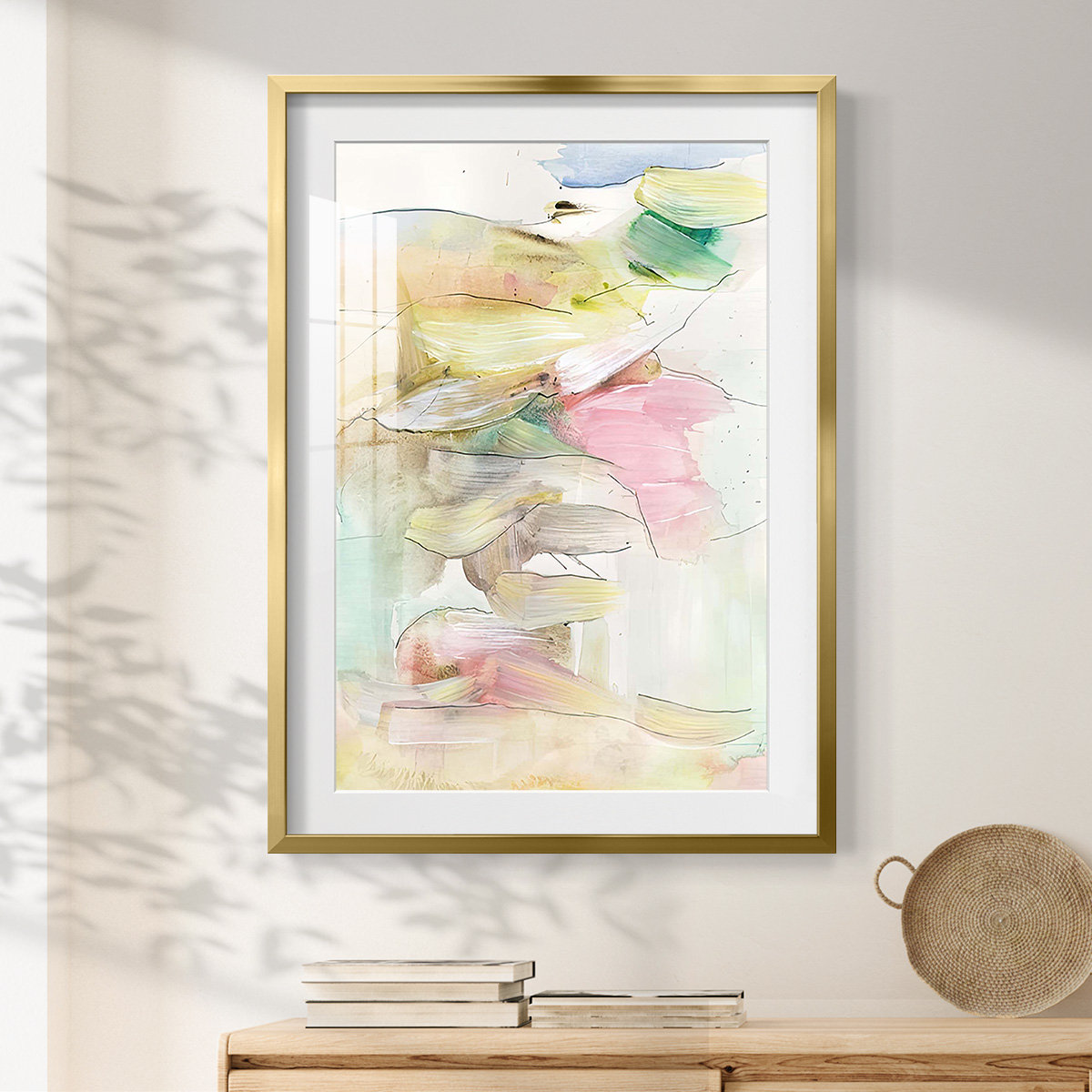 Ivy Bronx Colorful Coalescence II -Framed Print | Wayfair