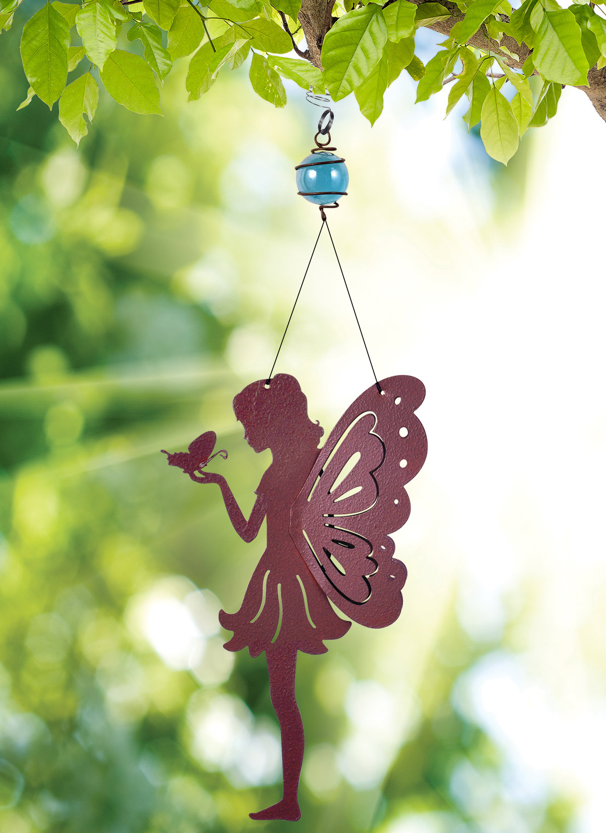 Winston Porter Kewanee Fairy Bouncy Wind Chime & Reviews | Wayfair