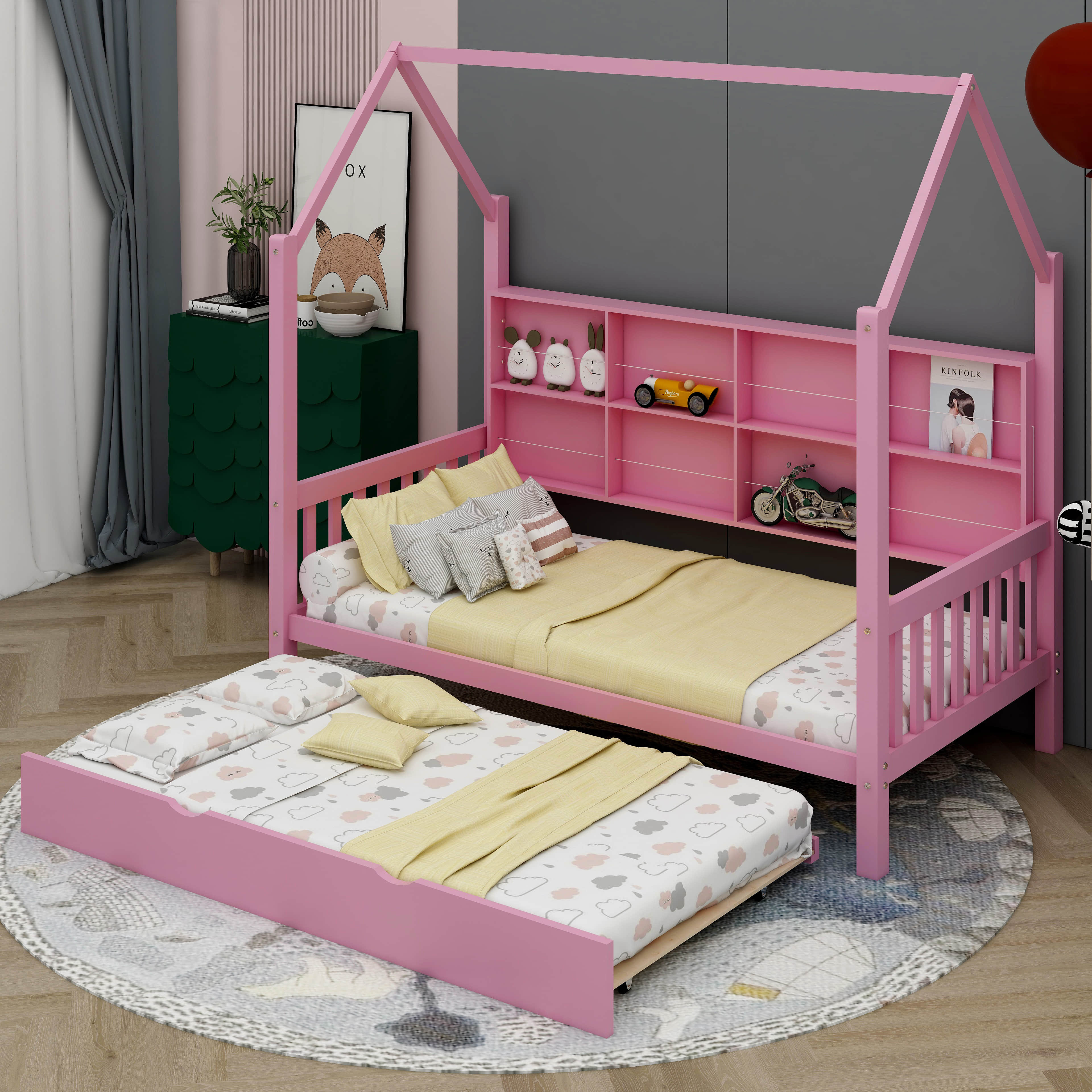 Harper Orchard Yreka Birchfield Kids Bed | Wayfair