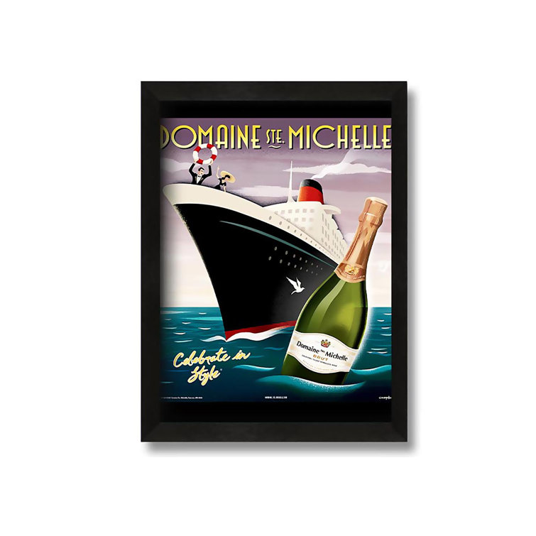 Happy Larry Domaine Ste Michelle Framed Print | Wayfair.co.uk