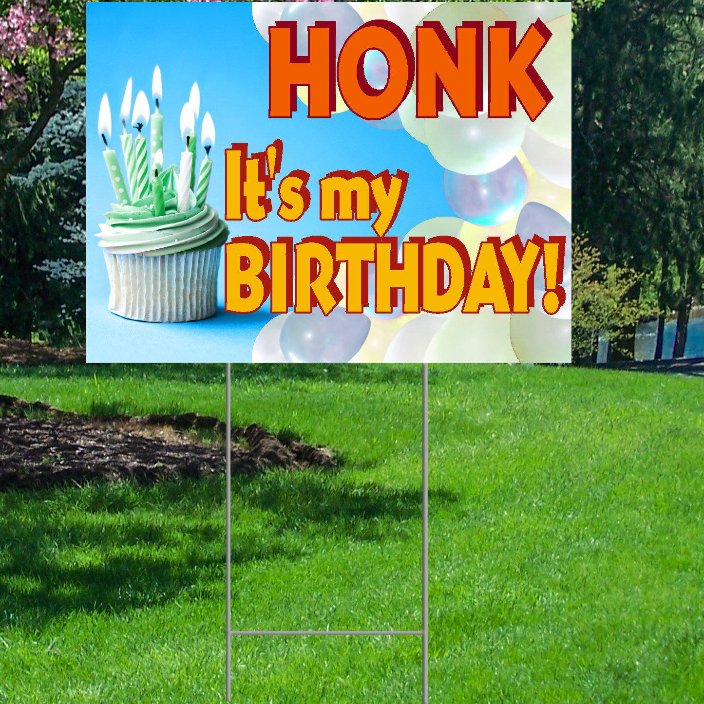 The Party Aisle™ Honk It's My Birthday For Boys Waterproof Coroplast ...