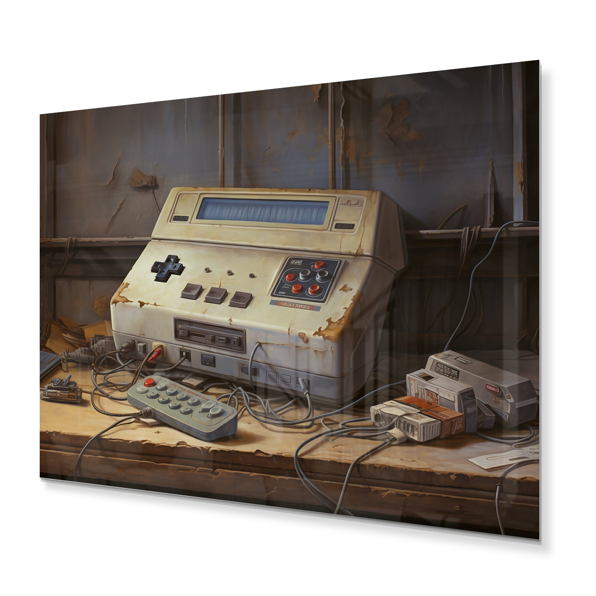 Latitude Run® Vintage Video Game Retro Remembrance II - Print on Metal ...