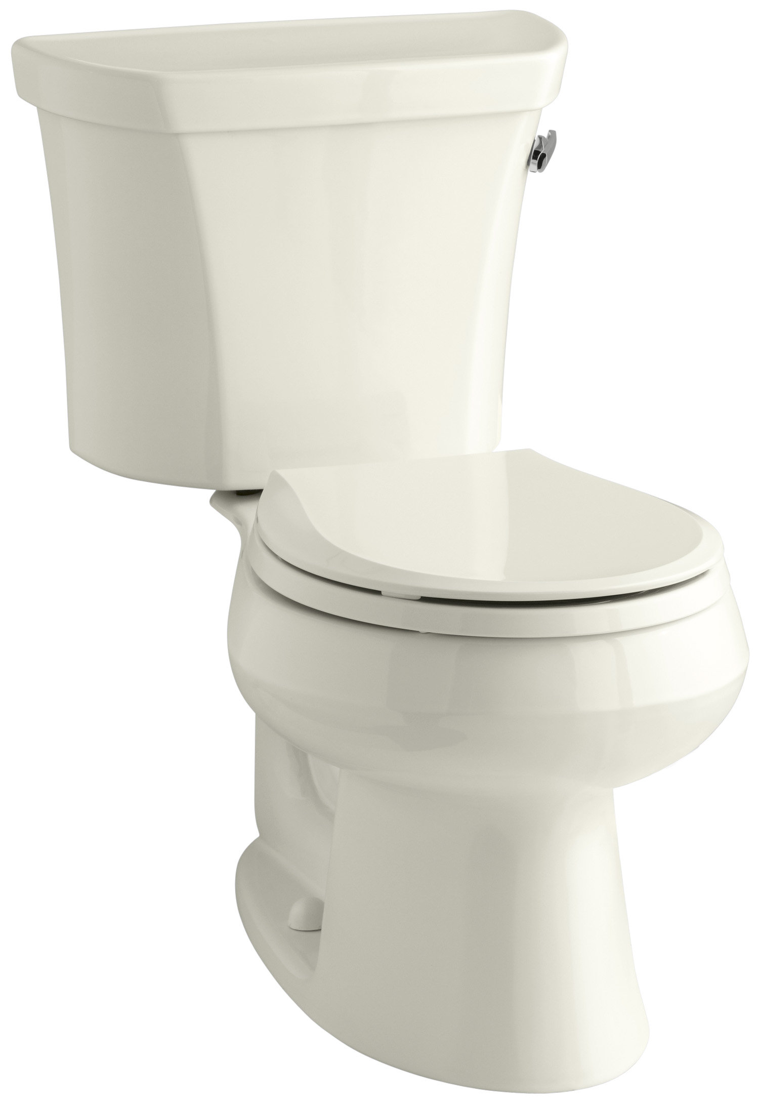 Kohler Wellworth® Two-Piece Round-Front 1.6 GPF Toilet with Class Five ...