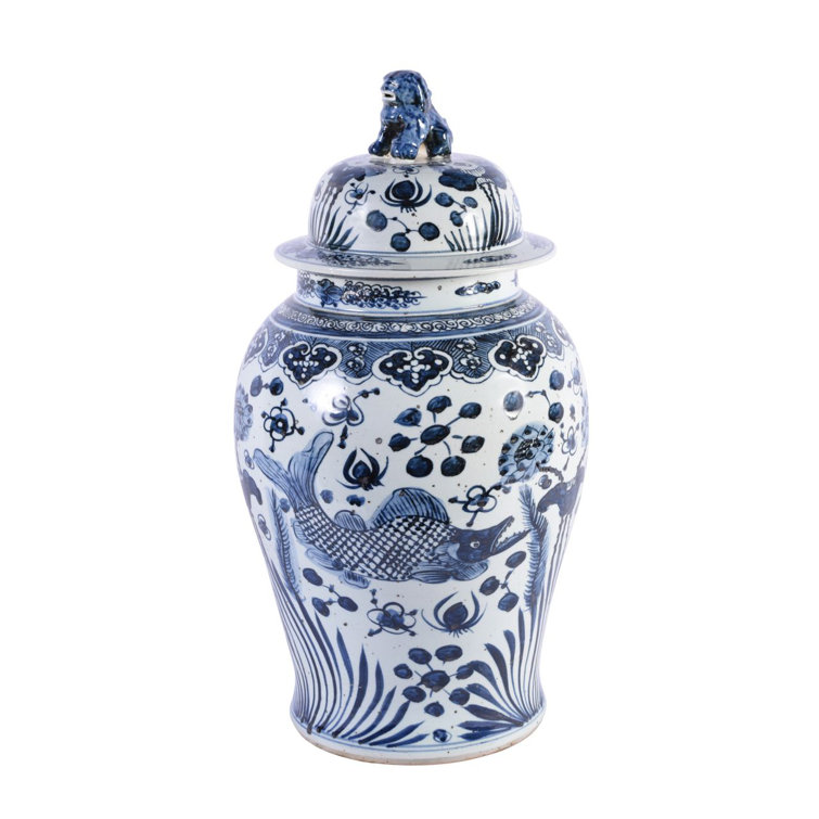 Legend of Asia Handmade Porcelain Ginger Jar | Perigold