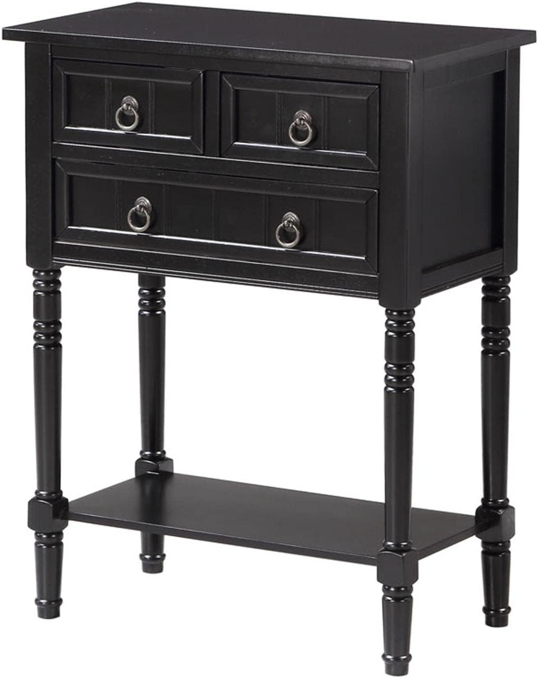 Canora Grey Convenience Concepts Kendra 3 Drawer Hall Table With Shelf ...