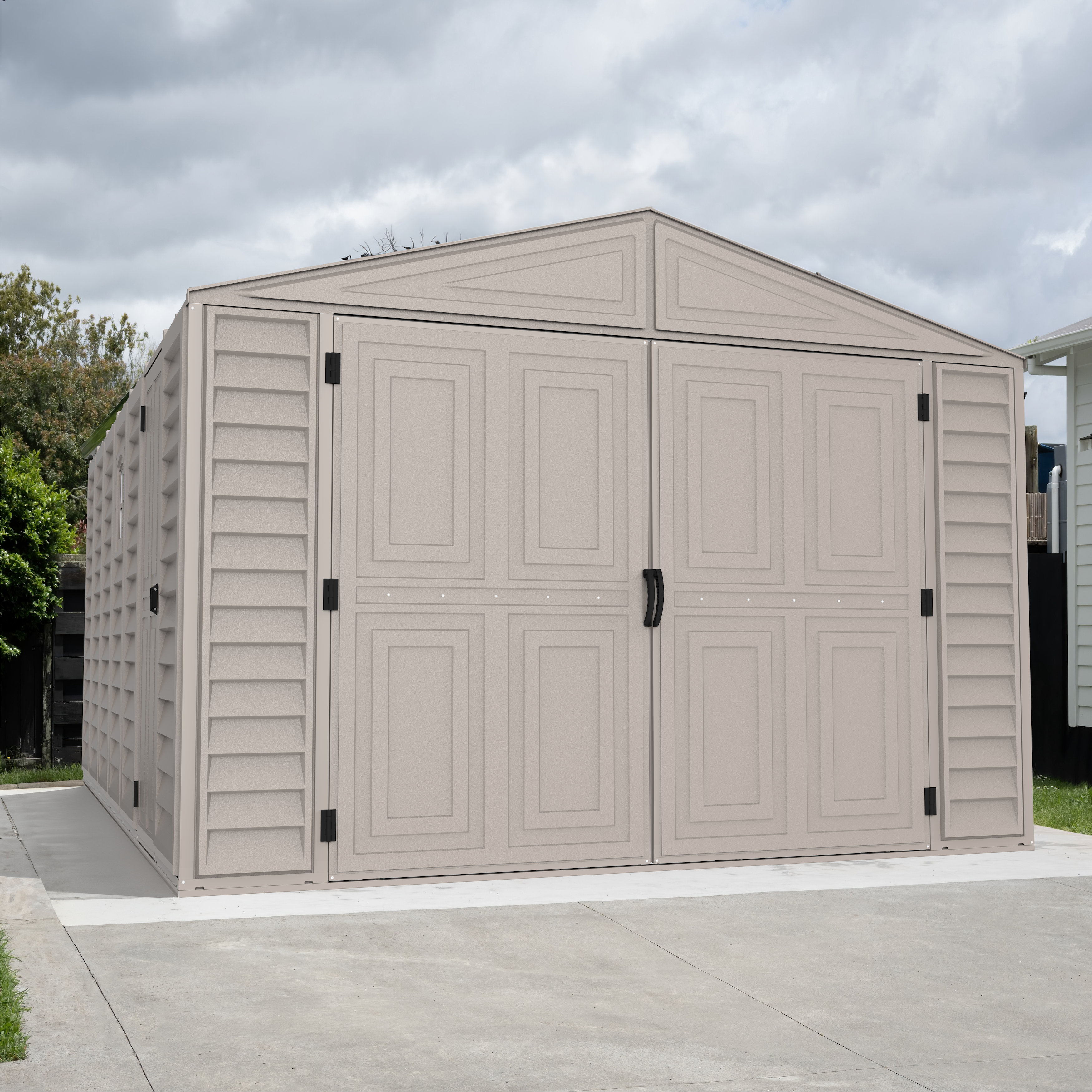 Duramax Building Products Duramax Vinyl Garage 10.5 ft. wide | Wayfair