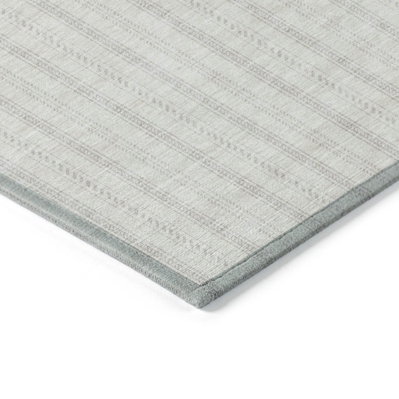HomeRoots Rectangle Machine Woven Area Rug | Wayfair