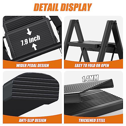 WFX Utility™ 500LBS Capacity Sturdy Portable Ladder | Wayfair