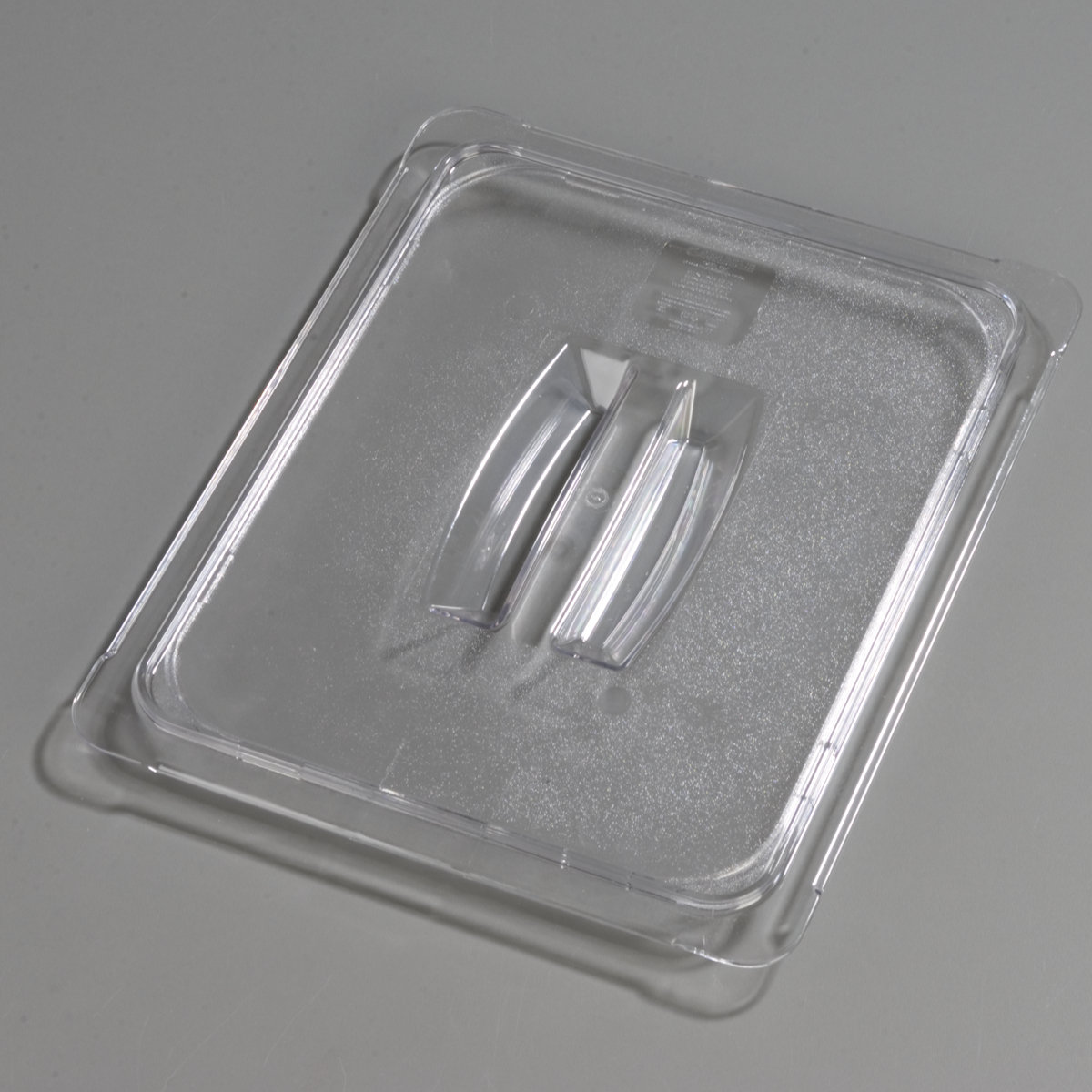 Carlisle Food Service Products Universal™ Clear Rectangle Plastic Lid ...