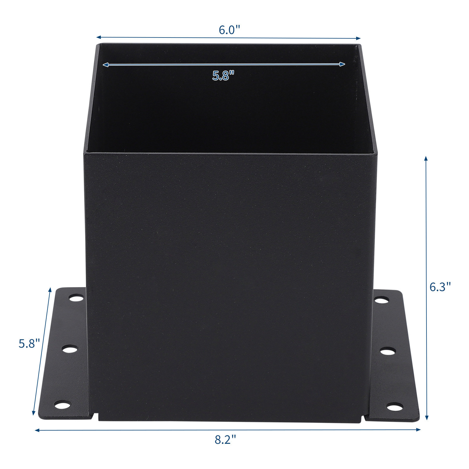 Dakota Fields 2mm Thick Steel Plate Deck Column Base - Steel Plate ...