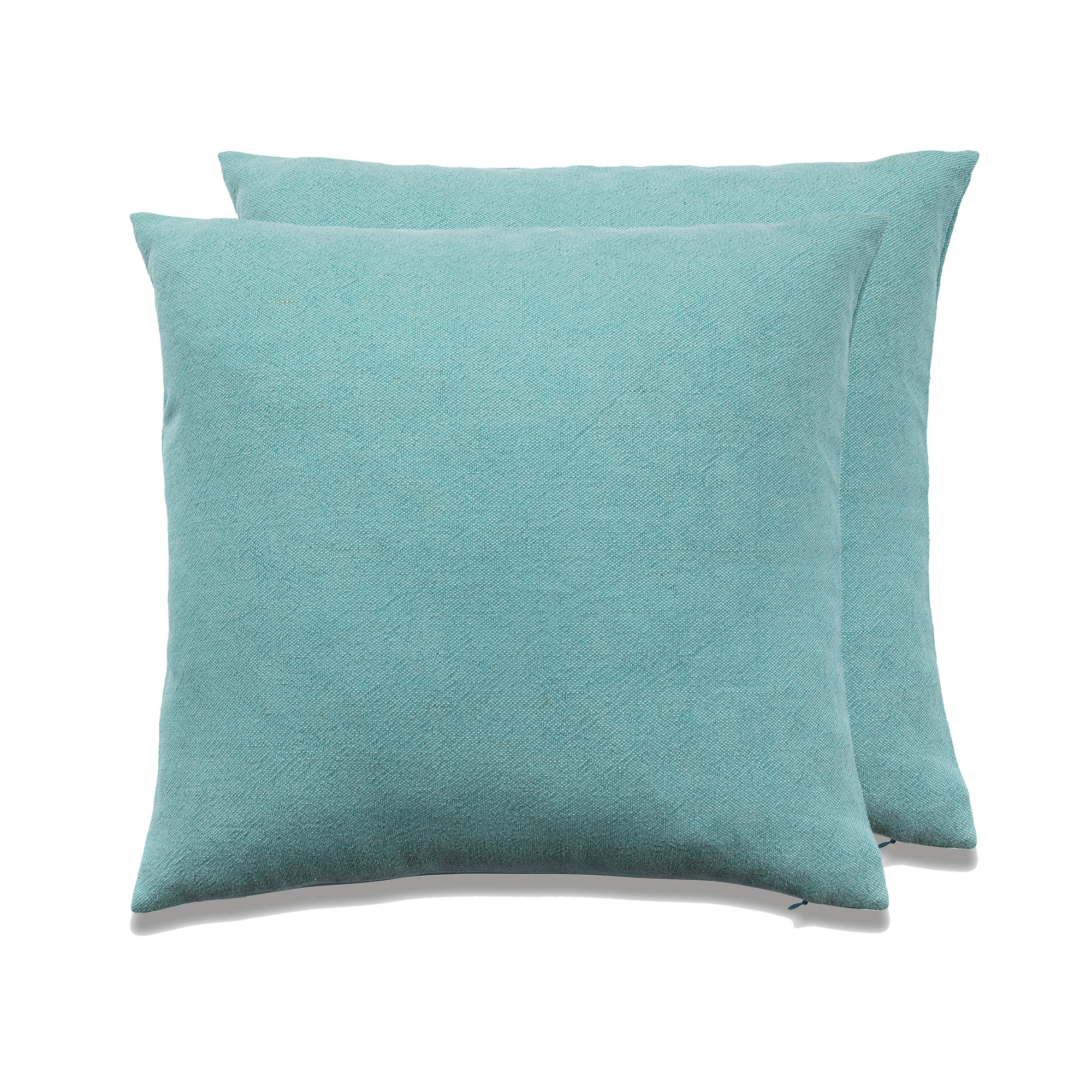 Peterborough Home SEATTLE SOLID Linen Blend Throw Square Pillow Cover ...