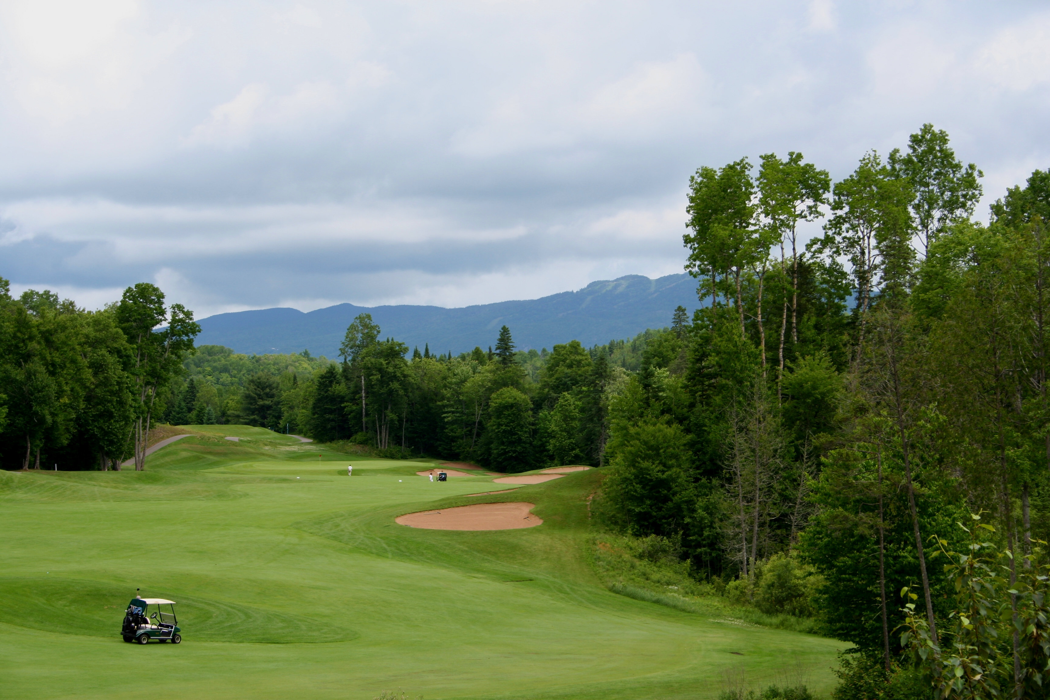 Marlow Home Co. Golf Landscape by Quille - Wrapped Canvas Photograph ...