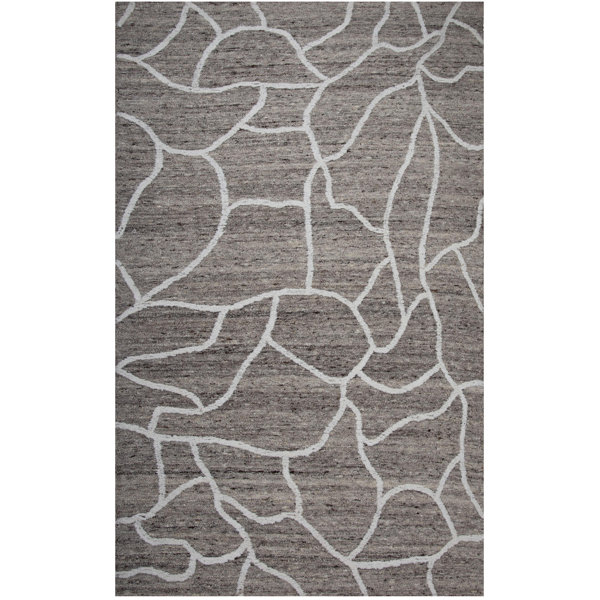 Corrigan Studio® 100% Wool Hand Tufted Area Rug | Wayfair