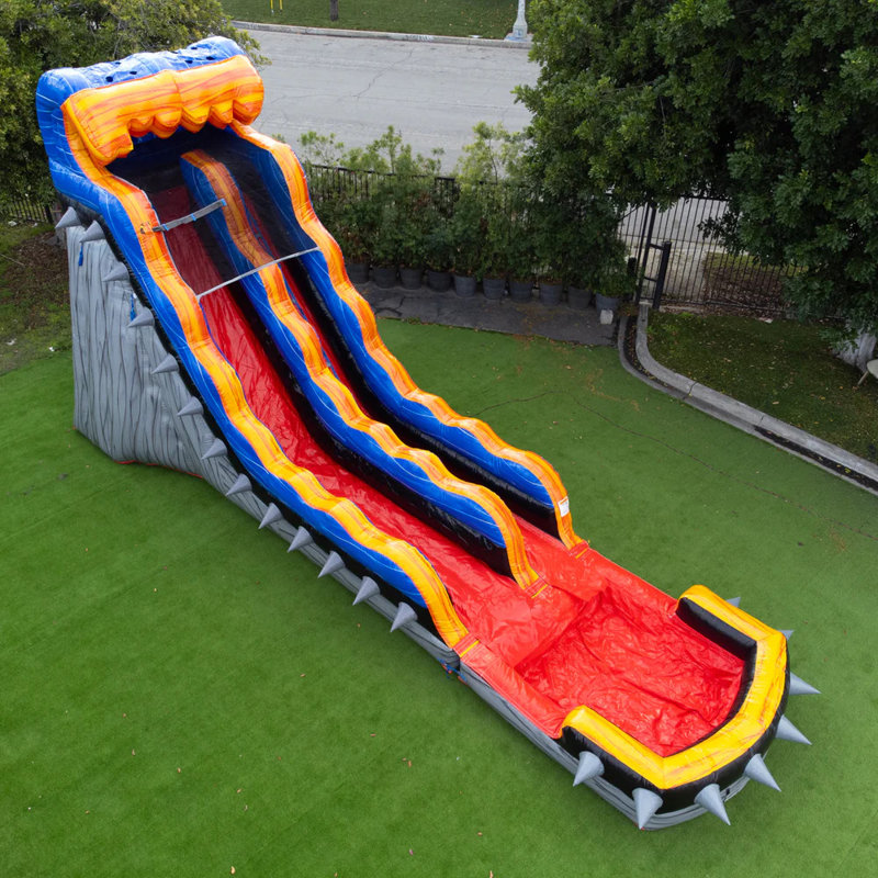 JumpOrange 19 FT Rocker Commercial Grade Water Slide with Pool (with ...