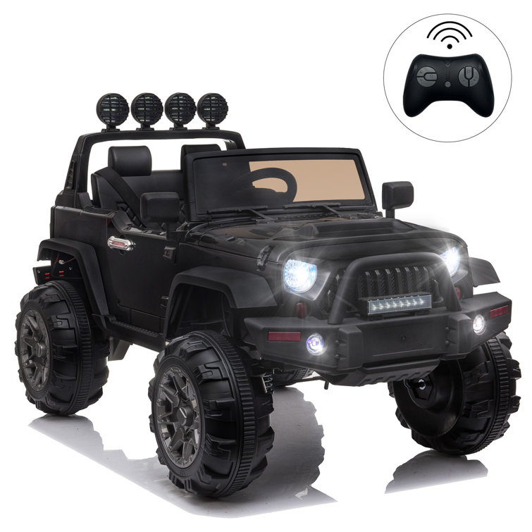 Kulamoon 12 Volt 1 Seater Car And Truck Battery Powered with Remote ...