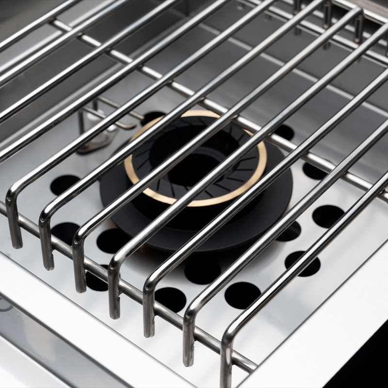 Spire Built-in Stainless Steel Side Burner with Lid & Reviews | Wayfair
