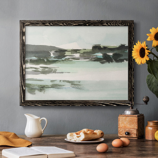 Ebern Designs " Turquoise Marsh II " | Wayfair