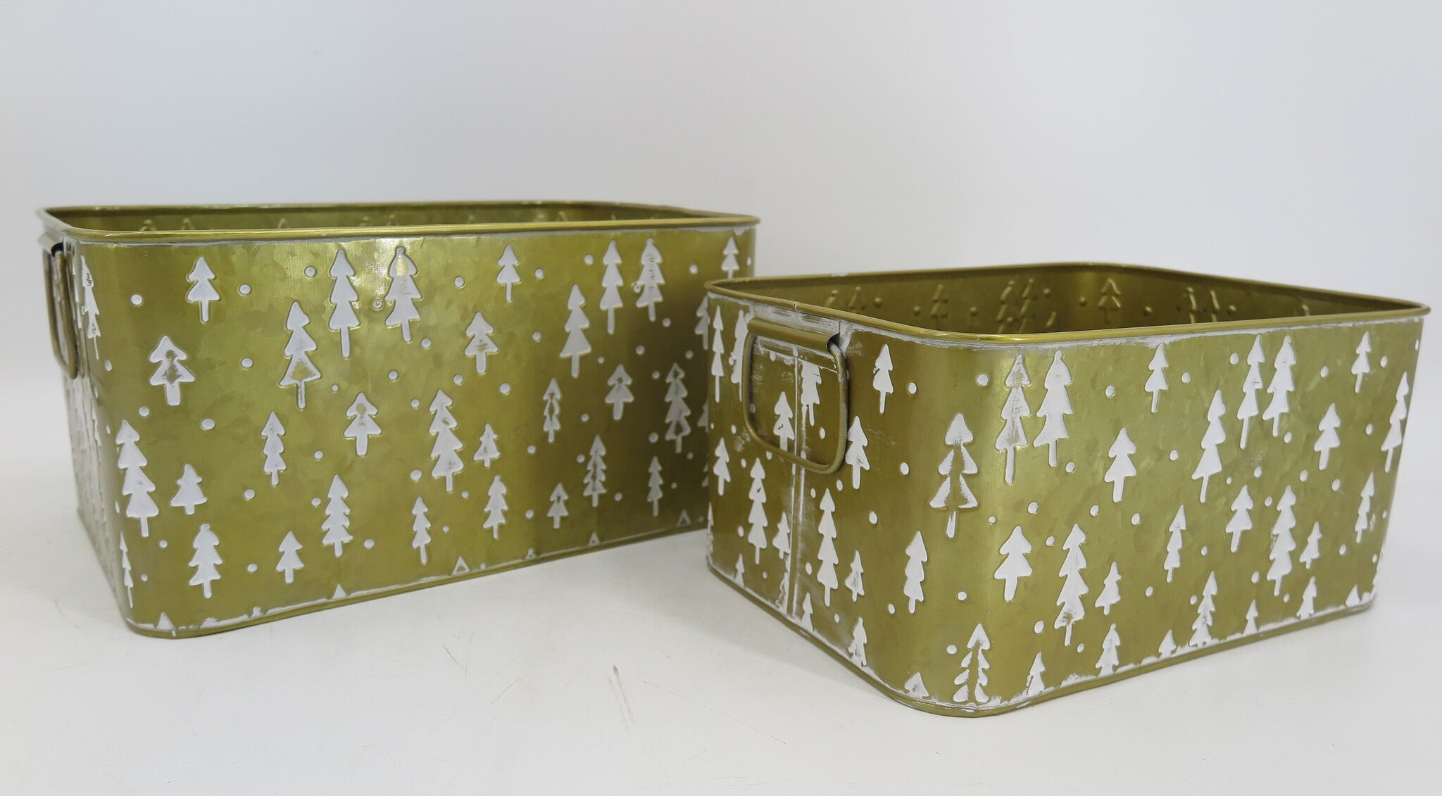 The Holiday Aisle® Calumn 2-Piece Cachepot | Wayfair