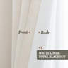 Latitude Run® 100% Blackout Thermal Insulated Polyester Curtain Pair ...