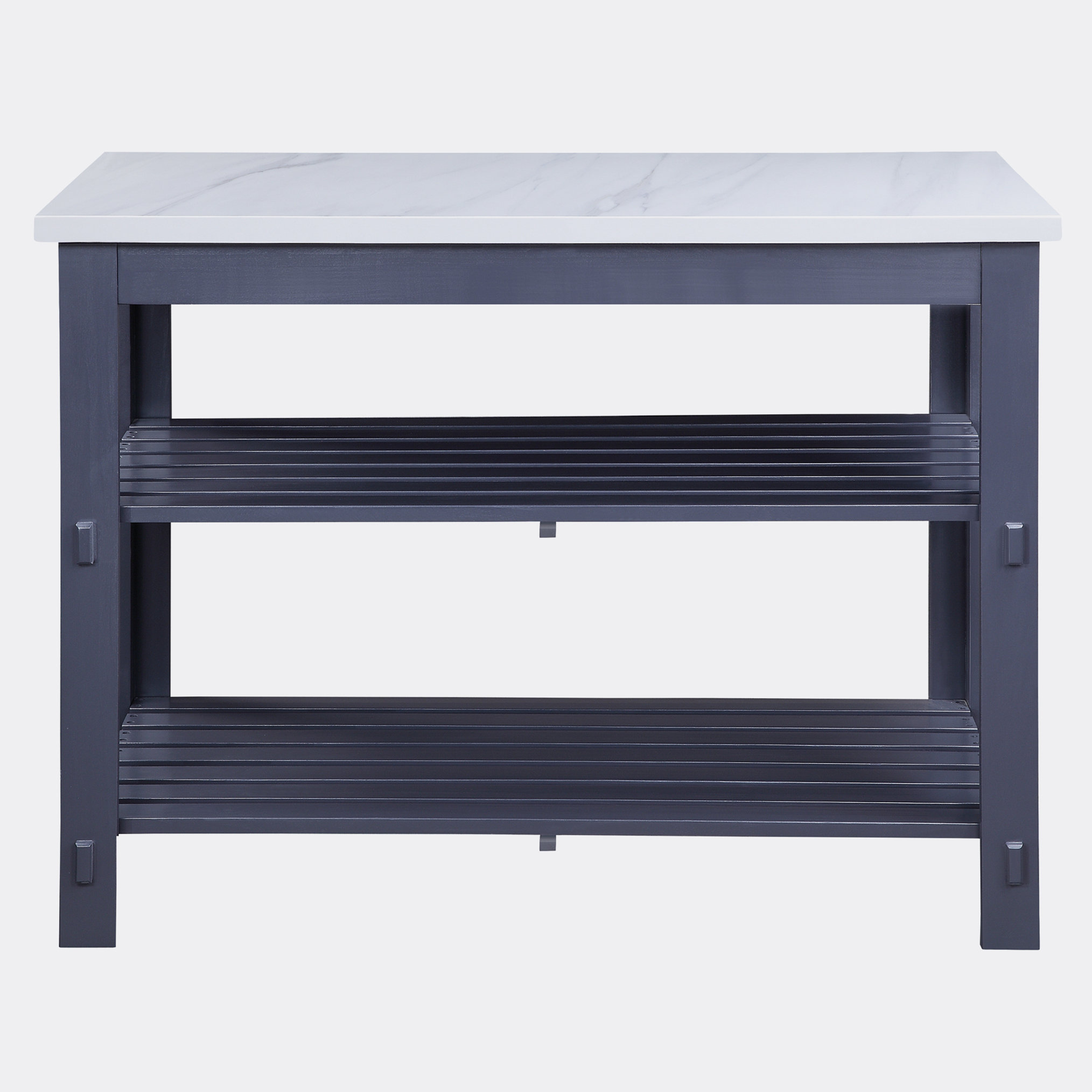 Winston Porter Runald Marble Top Prep Table | Wayfair