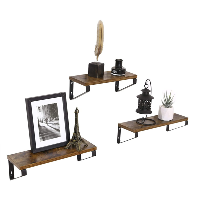 17 Stories 3 Piece Floating Shelf | Wayfair
