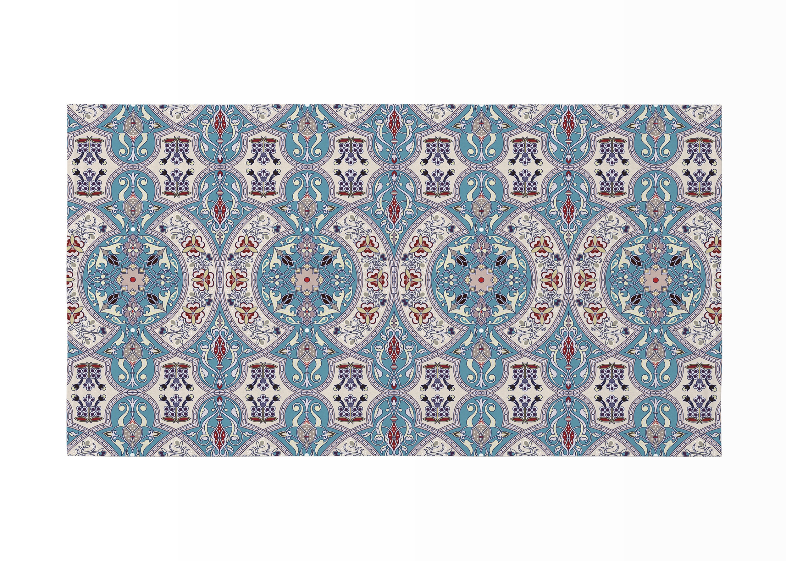 Bungalow Rose Rectangle Sadell Indoor/Outdoor Area Rug with Non-Slip ...