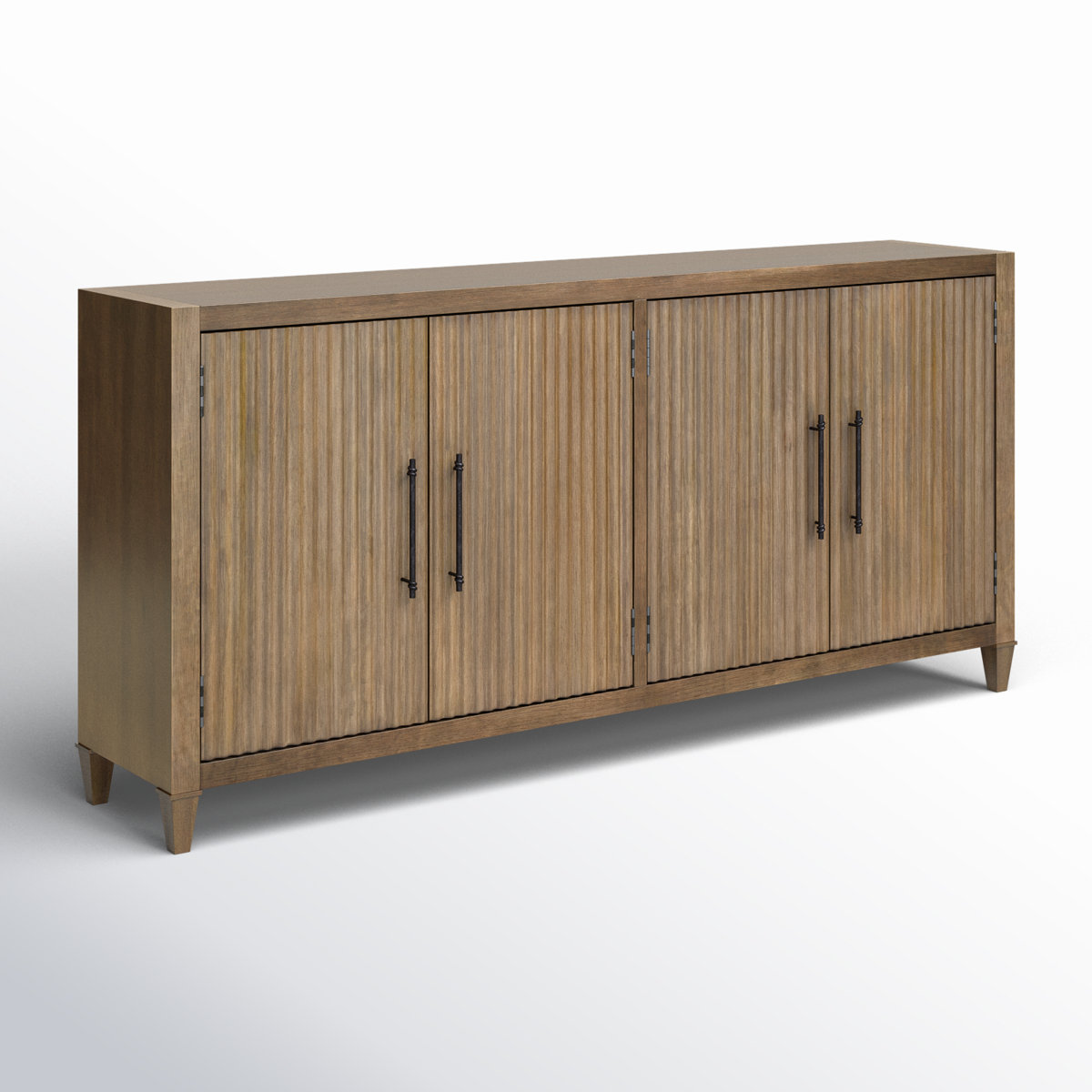 Joss & Main Feria Ailer Solid Wood TV Stand for TVs up to 78" & Reviews ...