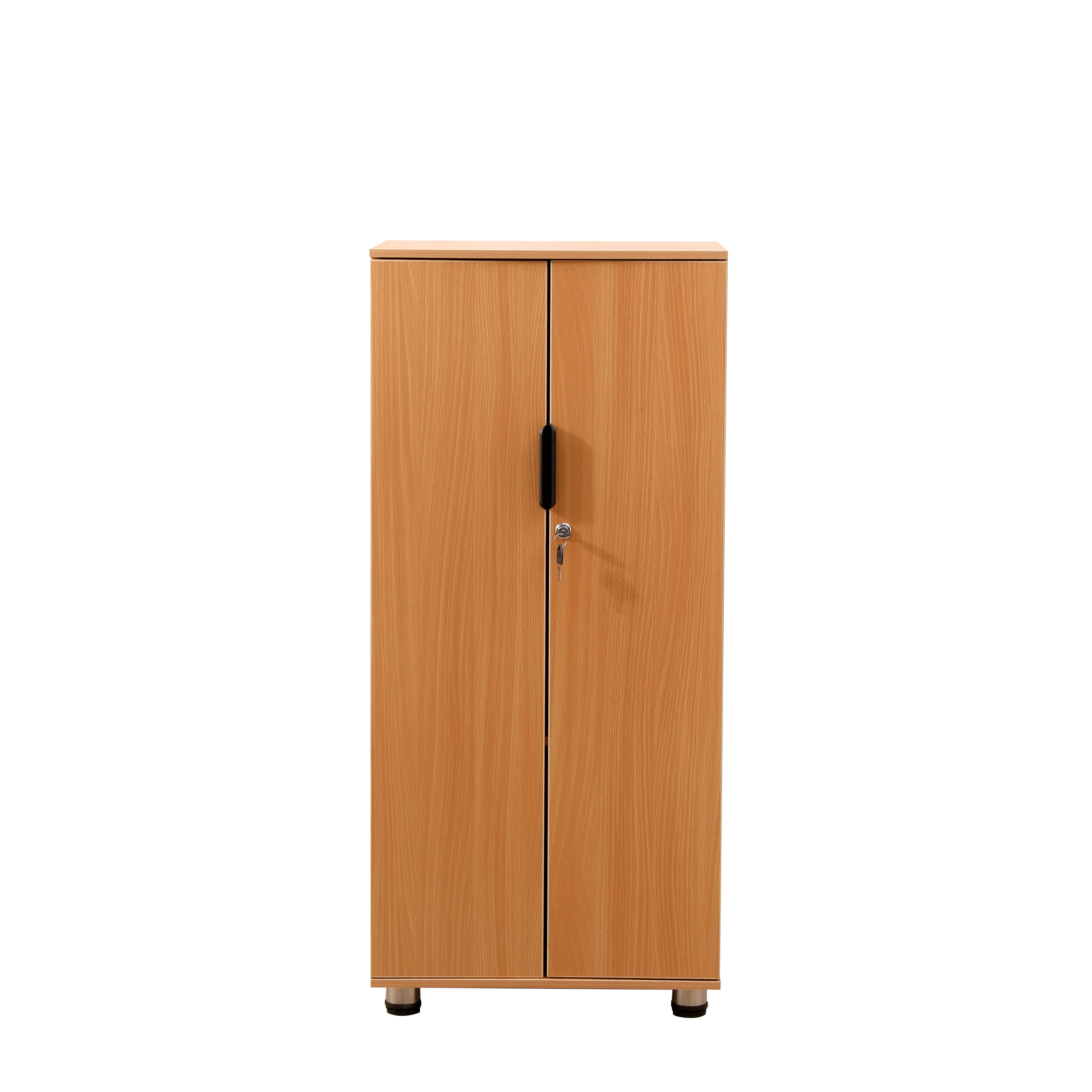 Ebern Designs Saravia 21.65" Wide Storage Cabinet 2 - Shelf Locking ...