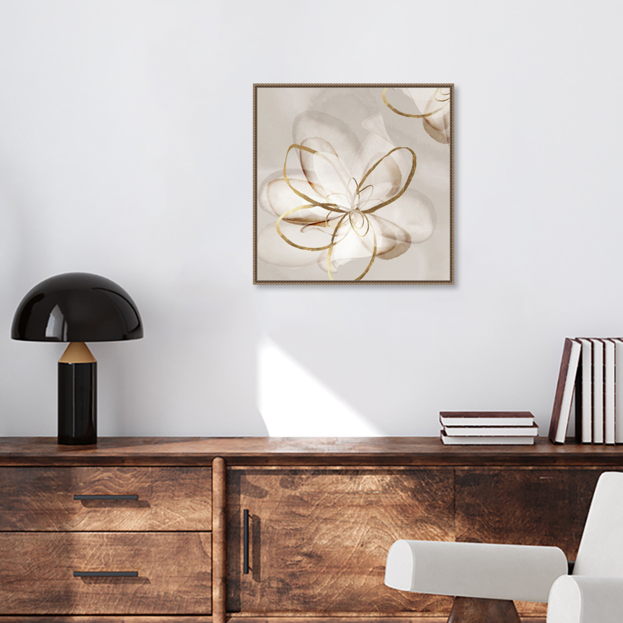 Red Barrel Studio® Transparent Beauty II Framed On Canvas by Eva Watts ...