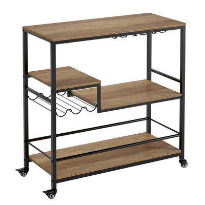 17 Stories Kul Bar Cart & Reviews | Wayfair
