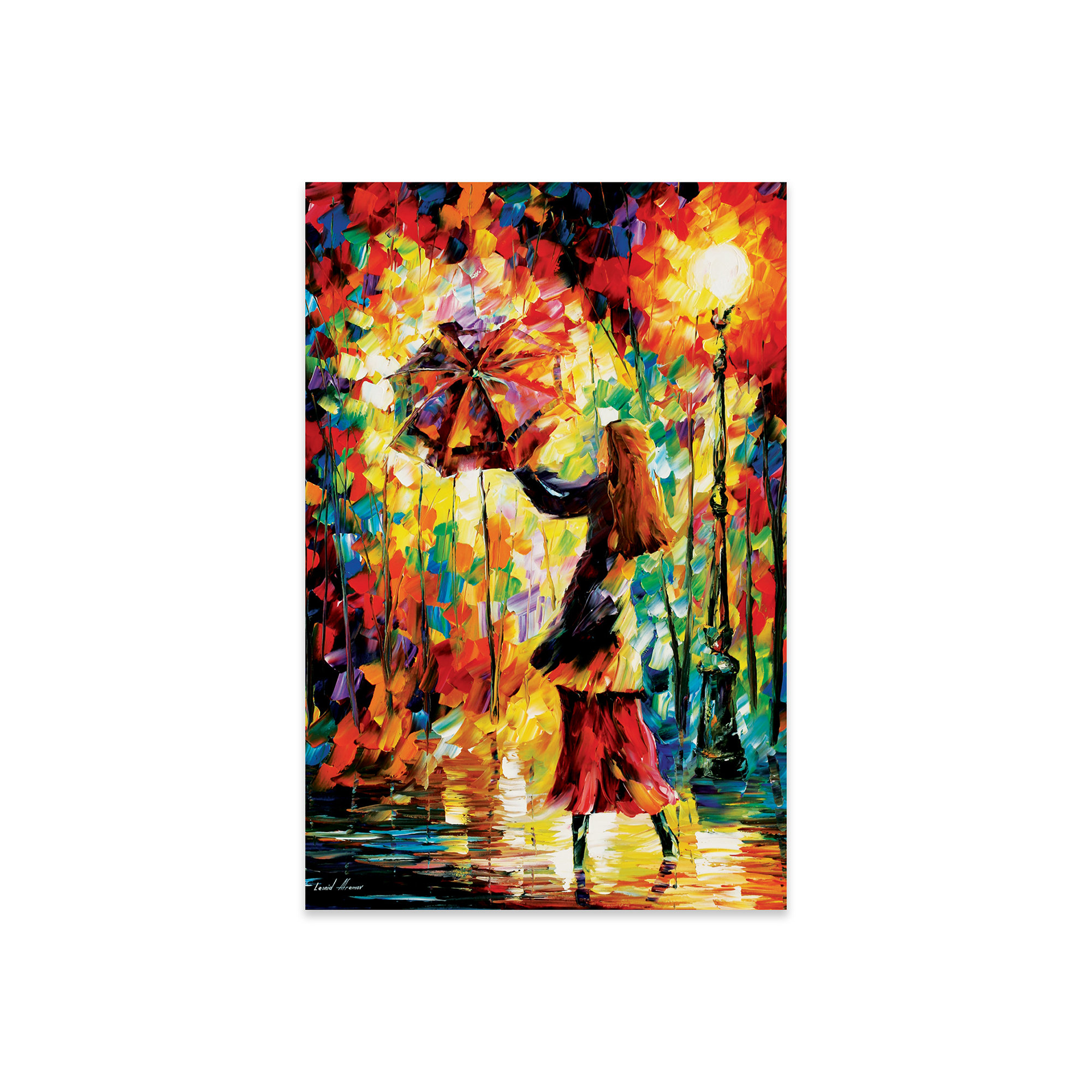 Red Barrel Studio® Rainy Mood On Plastic / Acrylic by Leonid Afremov ...