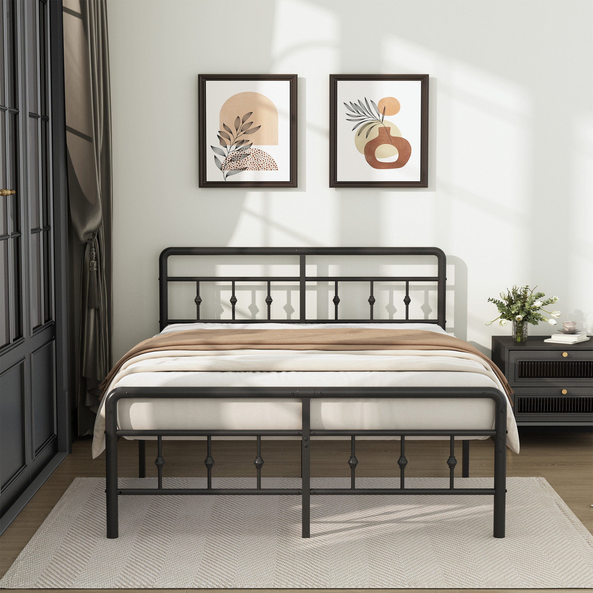 Ebern Designs Lizar 40'' Bed Frame & Reviews | Wayfair