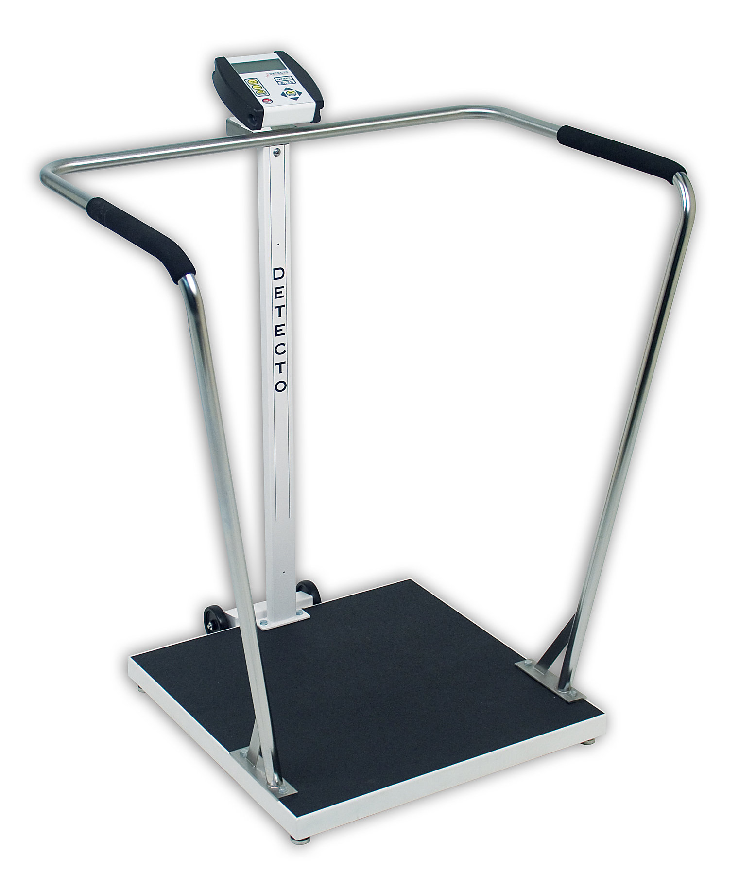 Detecto Portable High Capacity Digital Scale with Wrap Around Tubular ...
