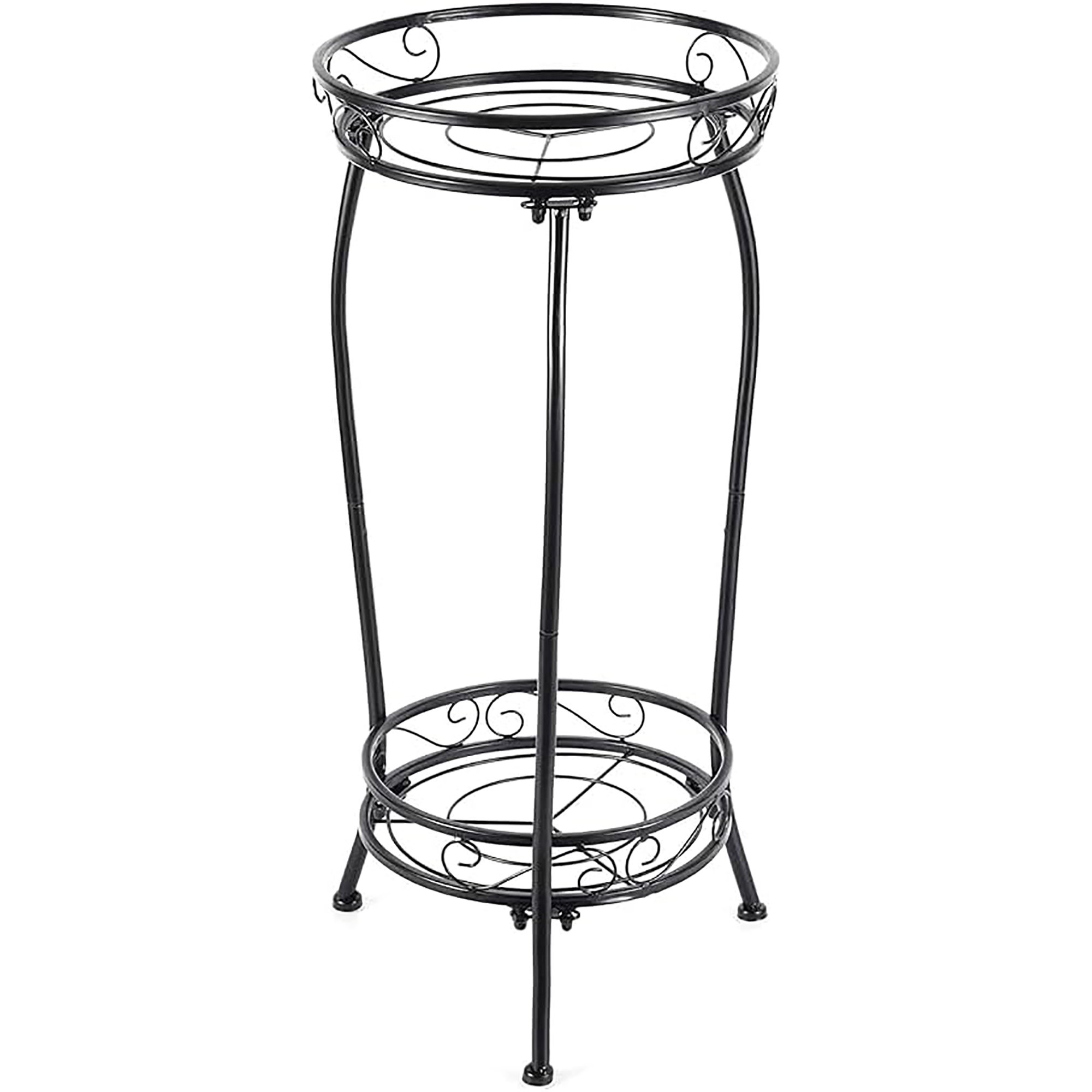Lark Manor™ 27.1 inch 2 Tier Heavy Duty Rust proof Metal Plant Stand ...