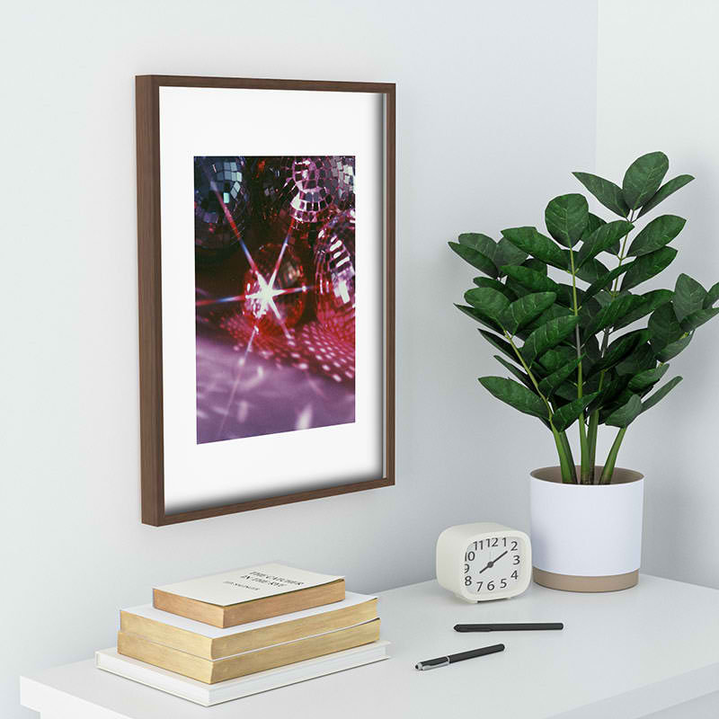 Everly Quinn Glowing Disco Balls By Samantha Hearn Recessed Framed Art ...