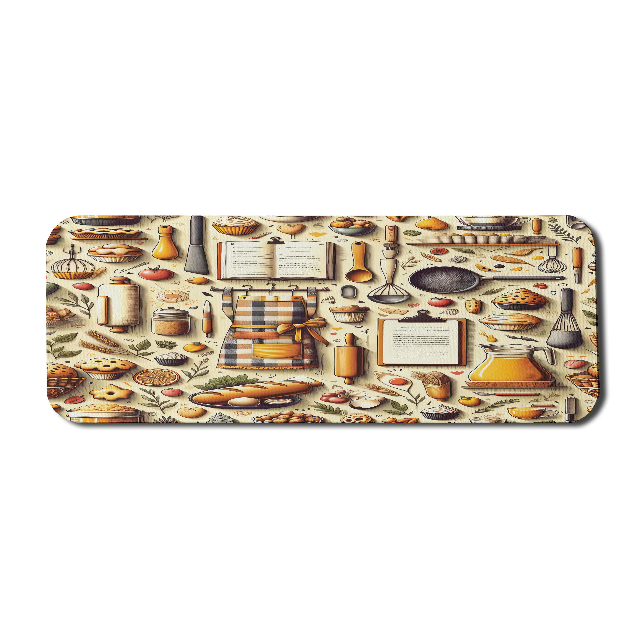 Charlton Home® Deneus Rubber Desk Pad | Wayfair