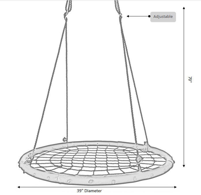 PLAYBERG Net Tree Swing Seat | Wayfair